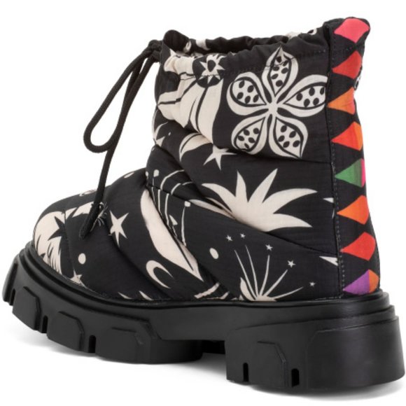 FARM Rio | Shoes | New Farm Rio Cerrado Sky Lug Sole Boots 698t | Poshmark